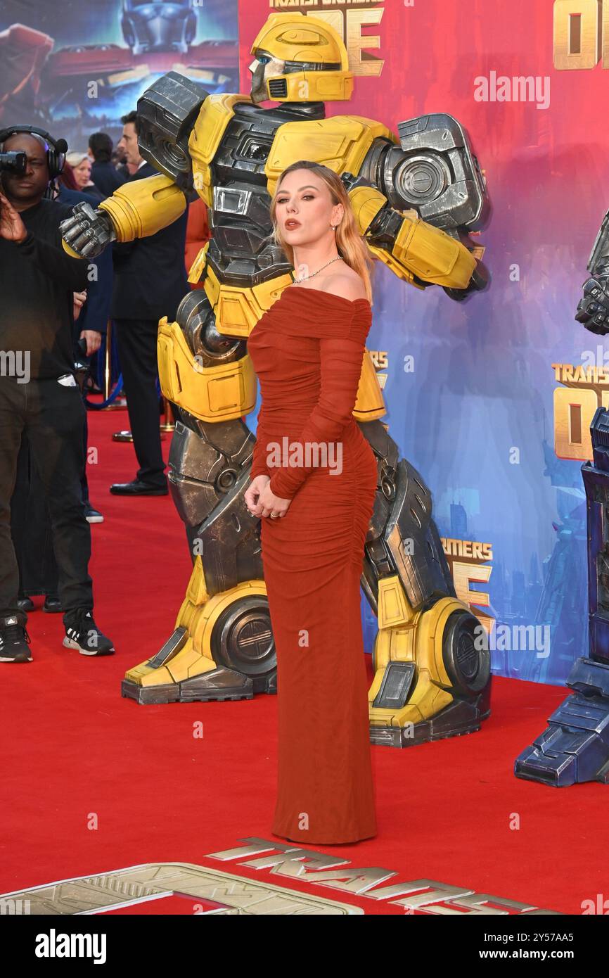 London, UK - 19th September 2024Scarlett Johansson at European premiere ...