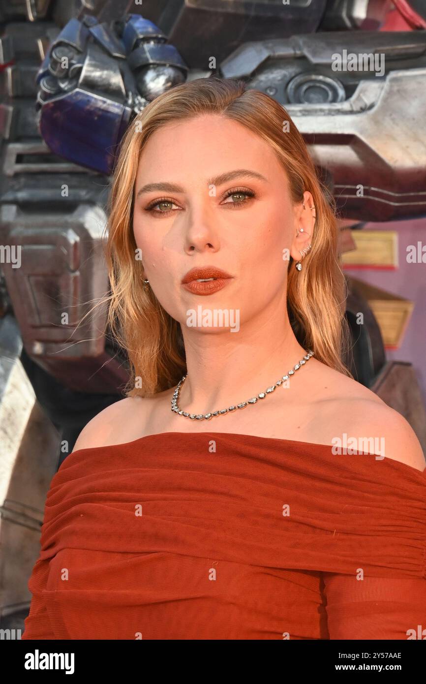 London, UK - 19th September 2024Scarlett Johansson at European premiere ...