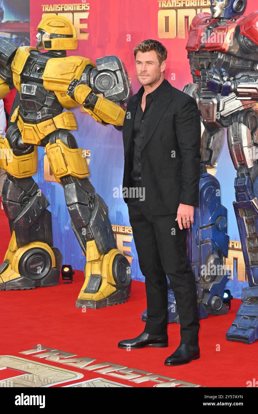 London, UK - 19th September 2024Chris Hemsworth at European premiere of ...