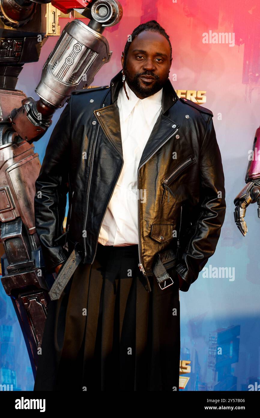 Brian Tyree Henry attends the Transformers One European Premiere at ...