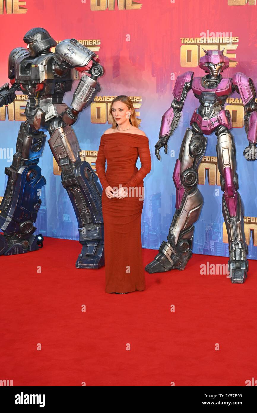 London, UK - 19th September 2024Scarlett Johansson at European premiere ...
