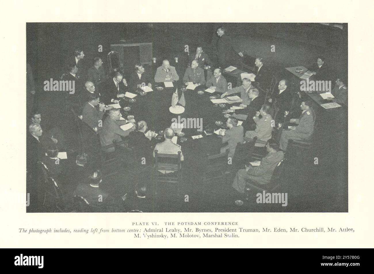 Potsdam conference atlee hi-res stock photography and images - Alamy