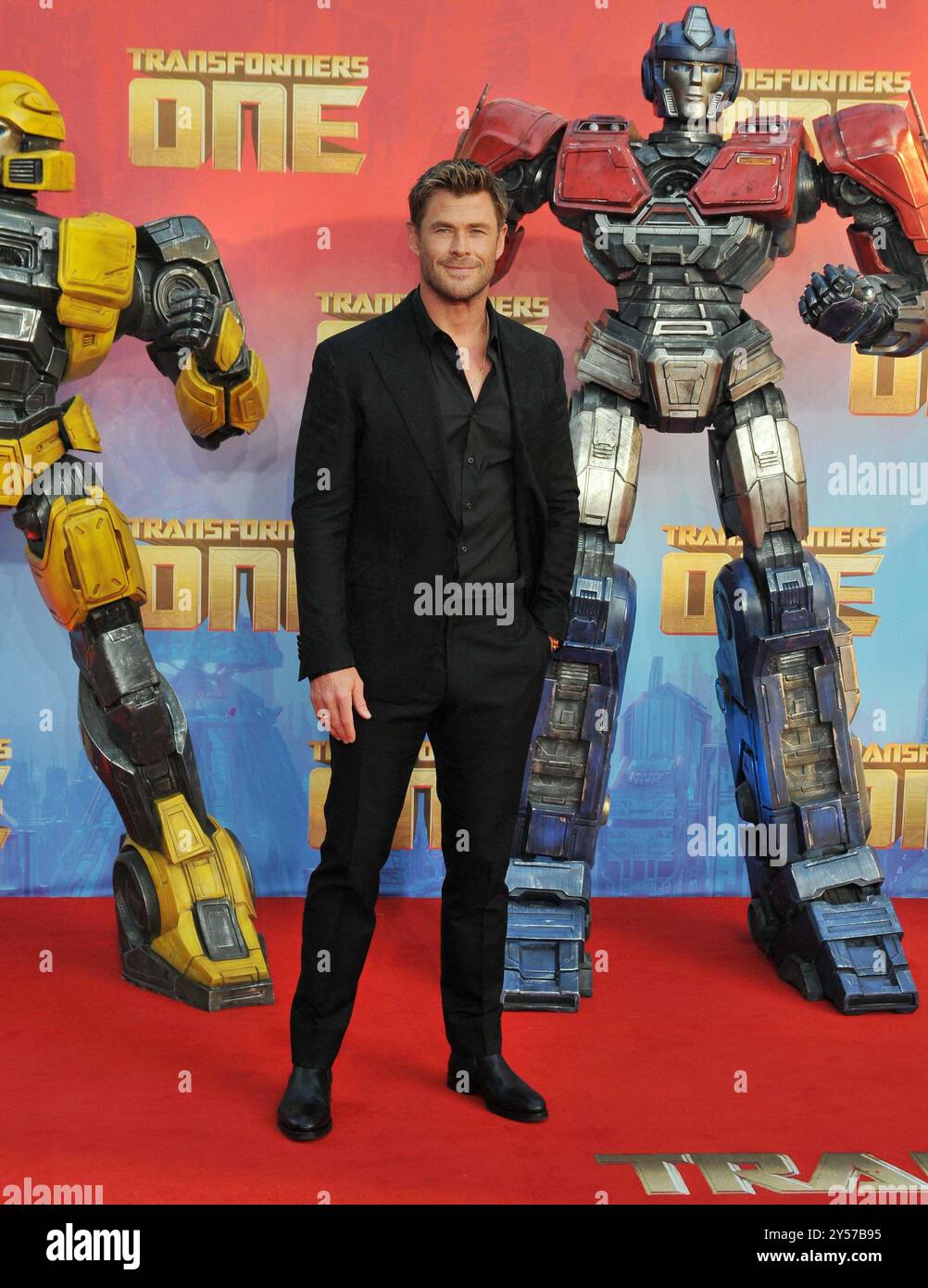 Chris Hemsworth at the "Transformers One" UK film premiere, Cineworld ...