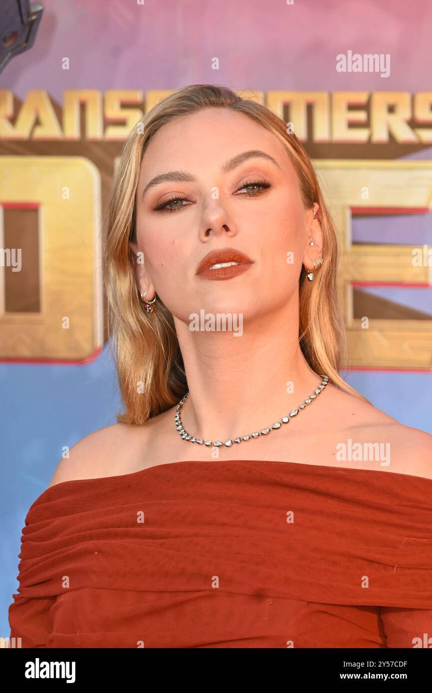 London, UK - 19th September 2024Scarlett Johansson at European premiere ...