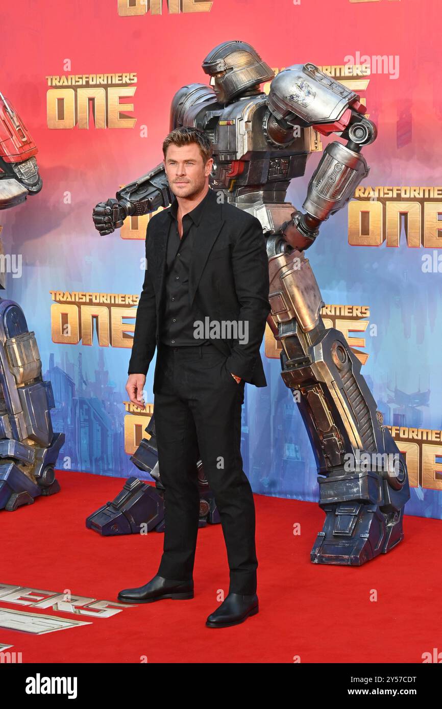 London, UK - 19th September 2024Chris Hemsworth at European premiere of ...