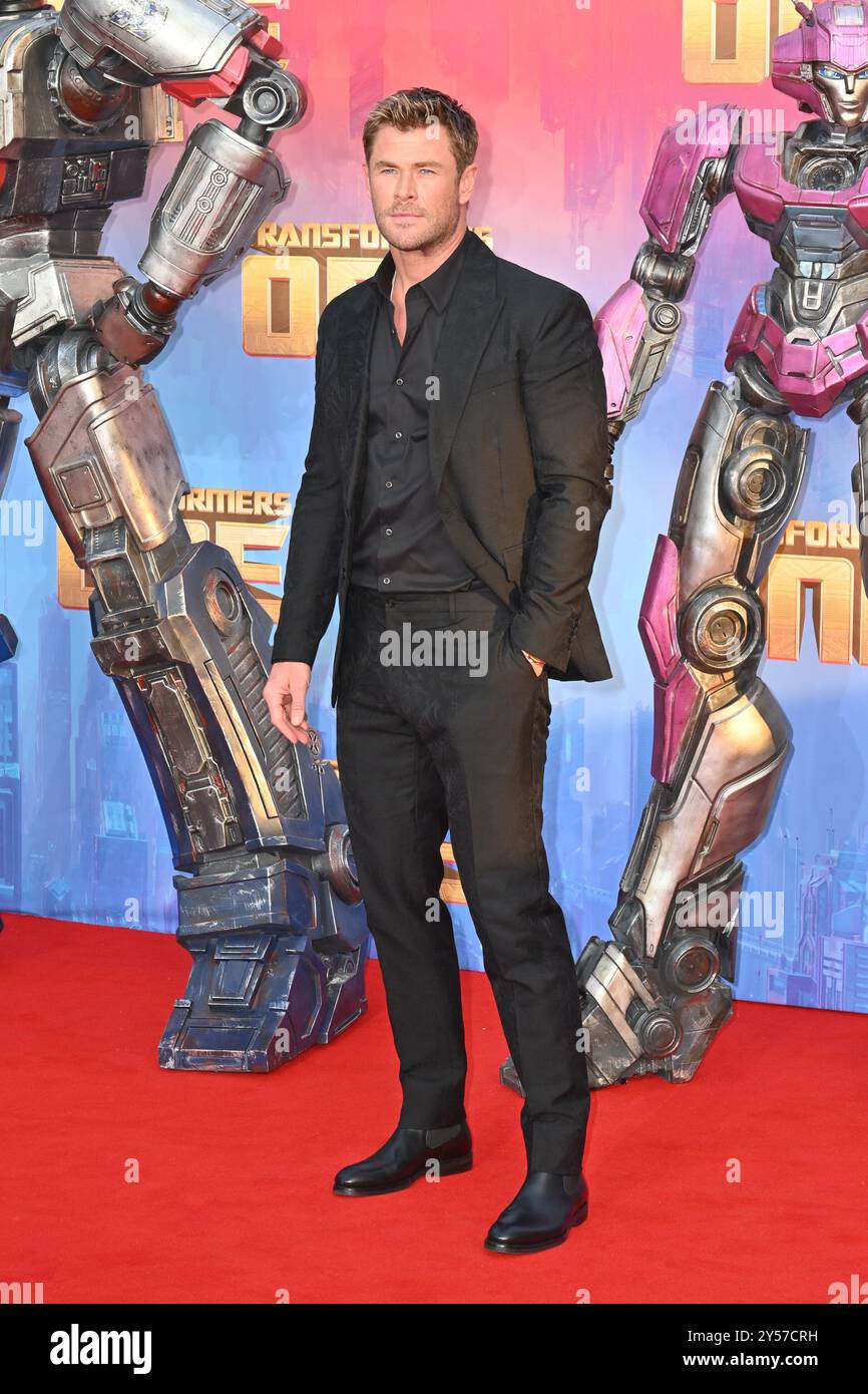 London, UK - 19th September 2024Chris Hemsworth at European premiere of ...