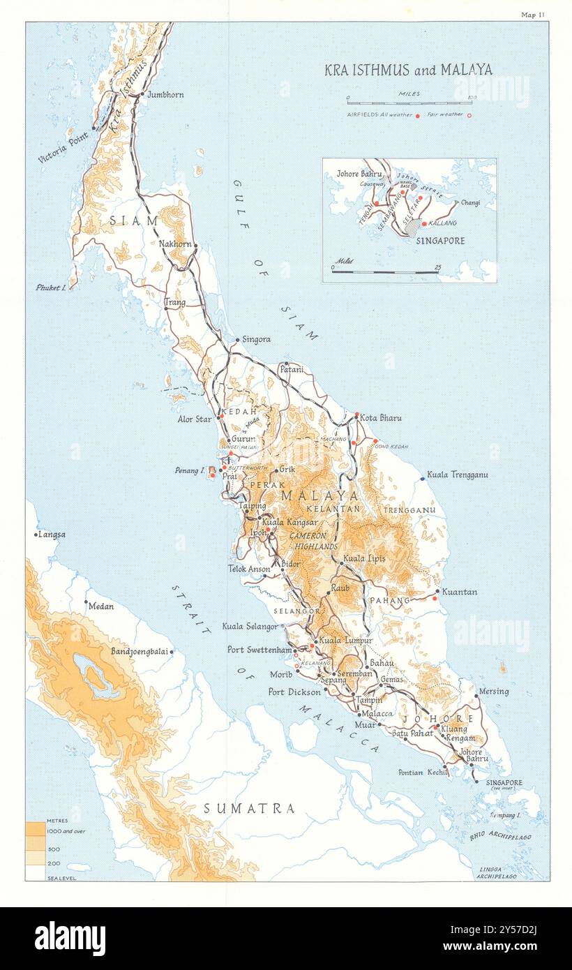 Kra Isthmus Map ISTHMUS OF KRA