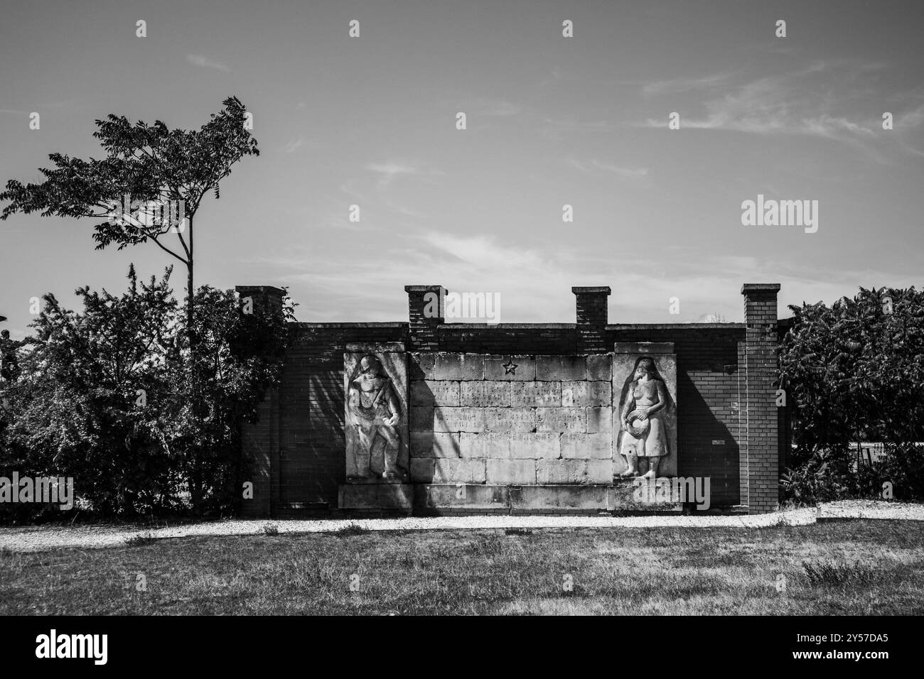 Budapest, Hungary - August 10, 2024: Soviet Heroic Memorial, artist ...