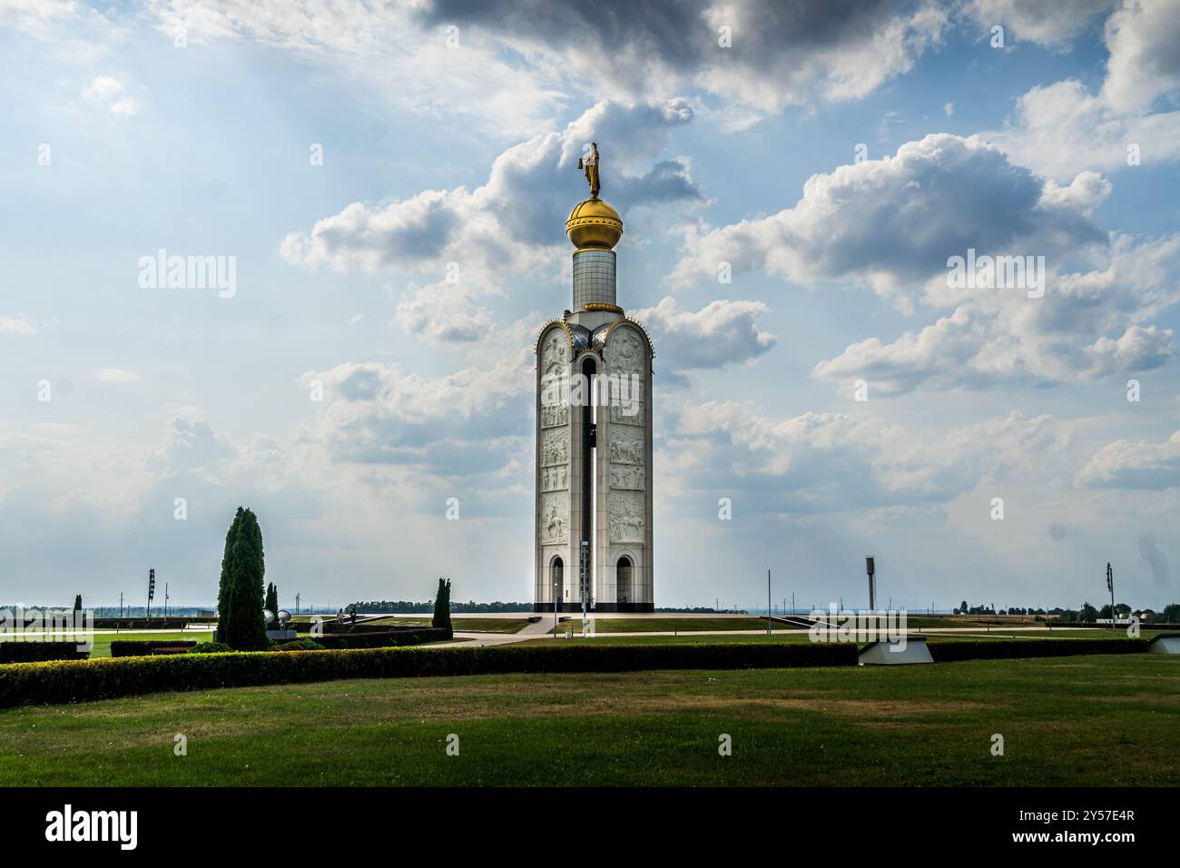 The church in the location of Kursk battle during WWII, at Belgorod ...