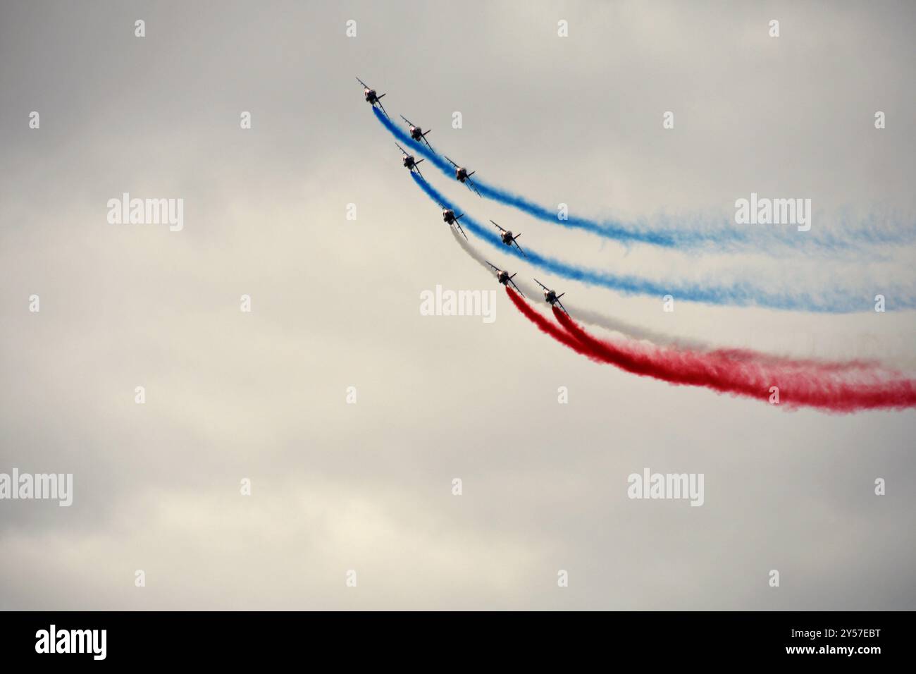 The Patrouille de France (PAF) is the official aerobatic patrol of l ...