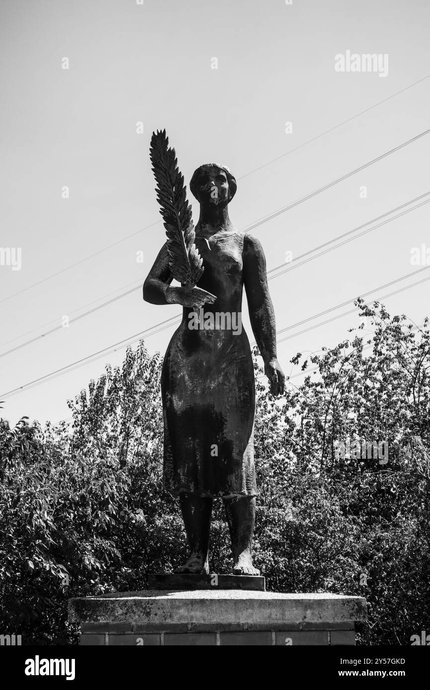Budapest, Hungary - August 10, 2024: Soviet Heroic Memorial, sculptor ...