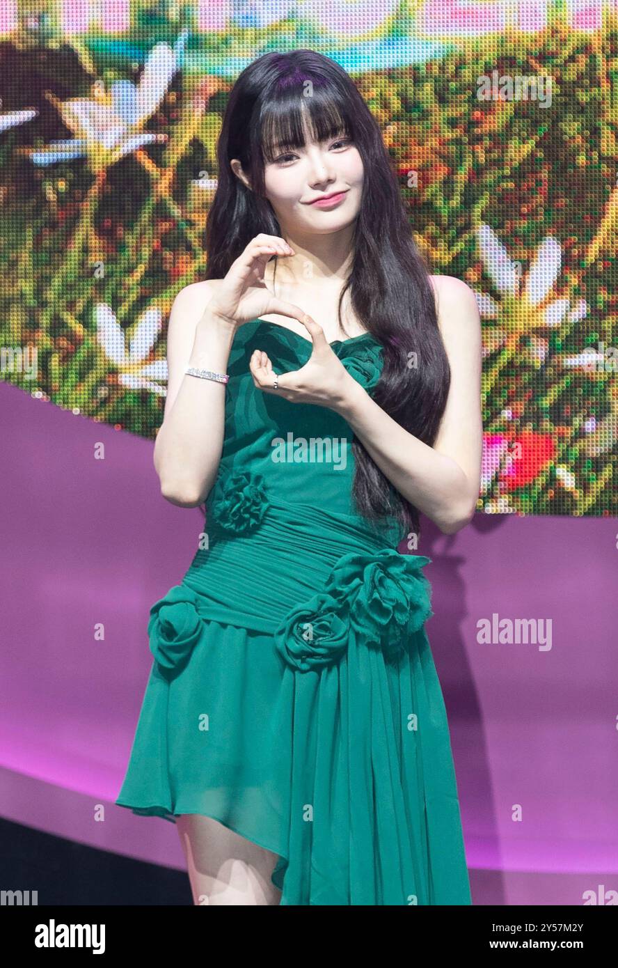 Seoul, South Korea. 20th Sep, 2024. South Korean vocal Keena, member of ...