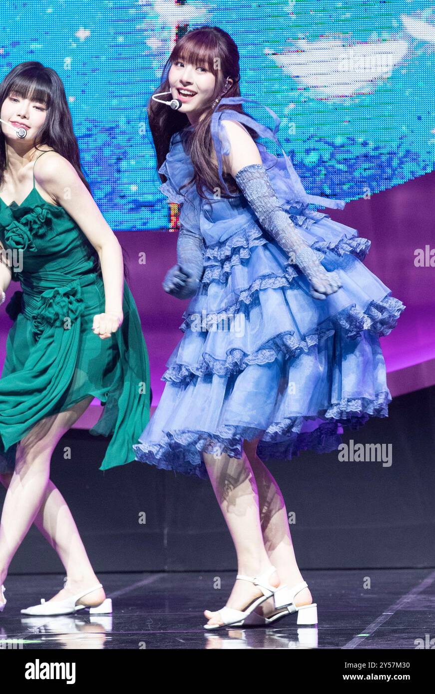 20 Sep 2024 - Seoul, South Korea : South Korean vocal Hana, member of K ...