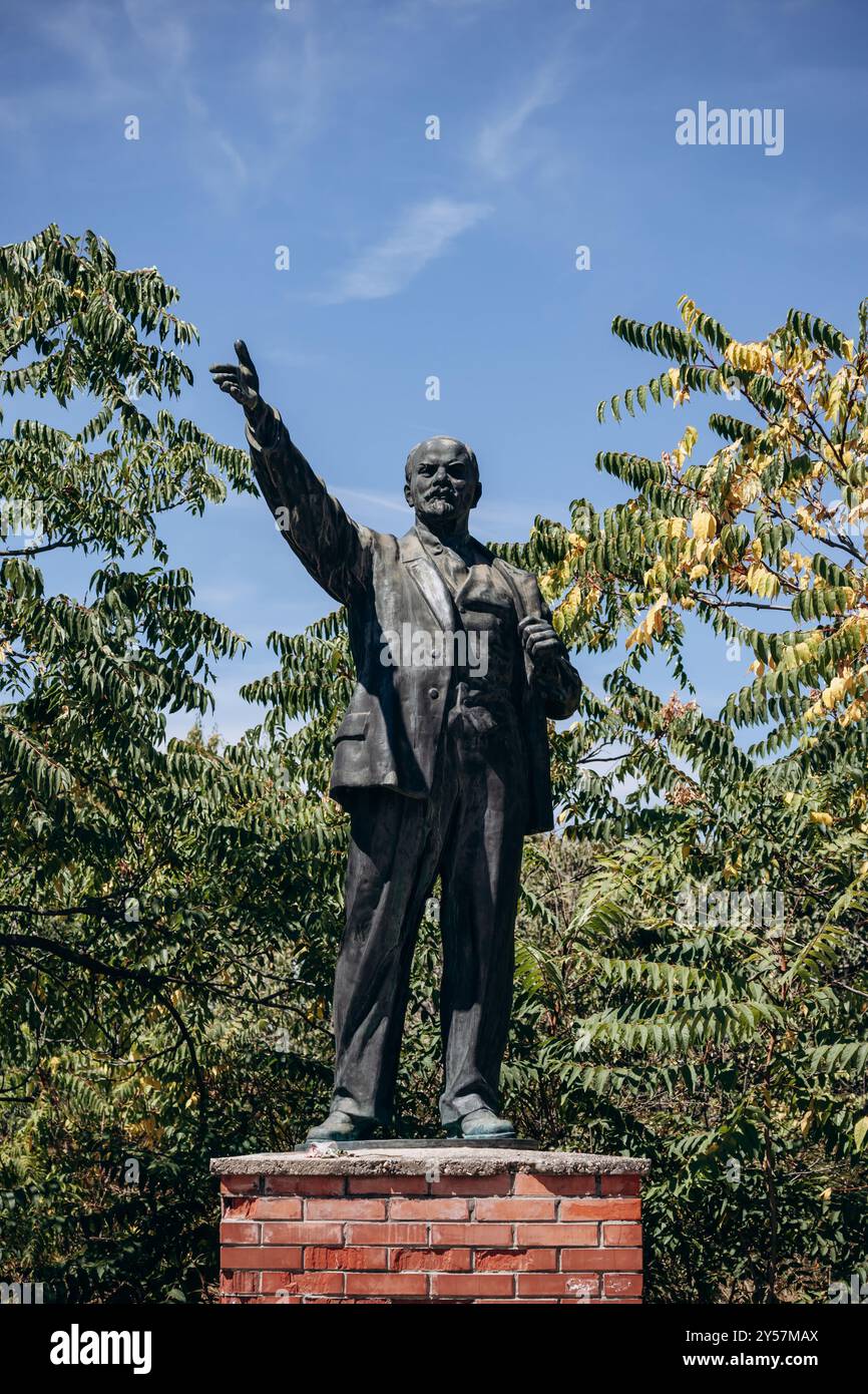 Budapest, Hungary - August 10, 2024: Lenin, Unknown soviet sculptor ...