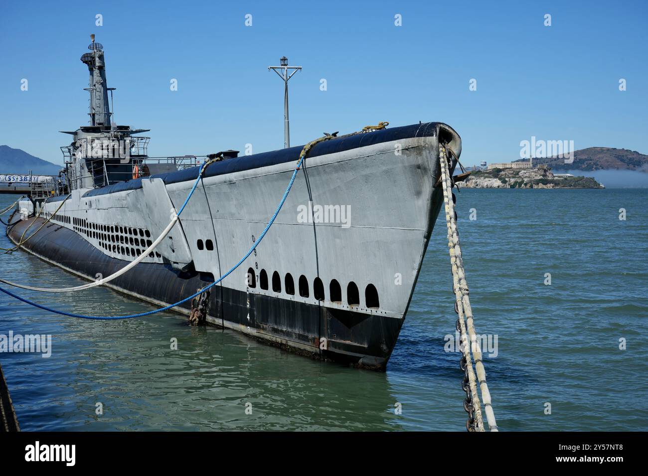 Ww2 submarine uss pampanito alcatraz hi-res stock photography and ...