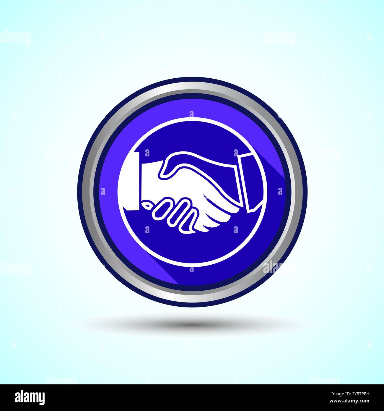 Agreement icon Button Design Illustration Stock Vector Image & Art - Alamy