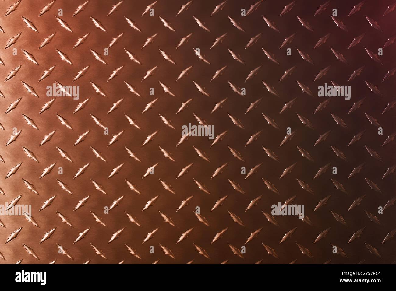 copper texture with diamond pattern, metal background Stock Photo - Alamy