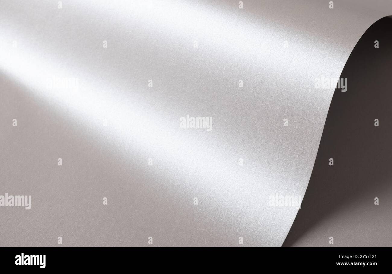 Silver metal background with a shiny, smooth texture and seamless gray ...