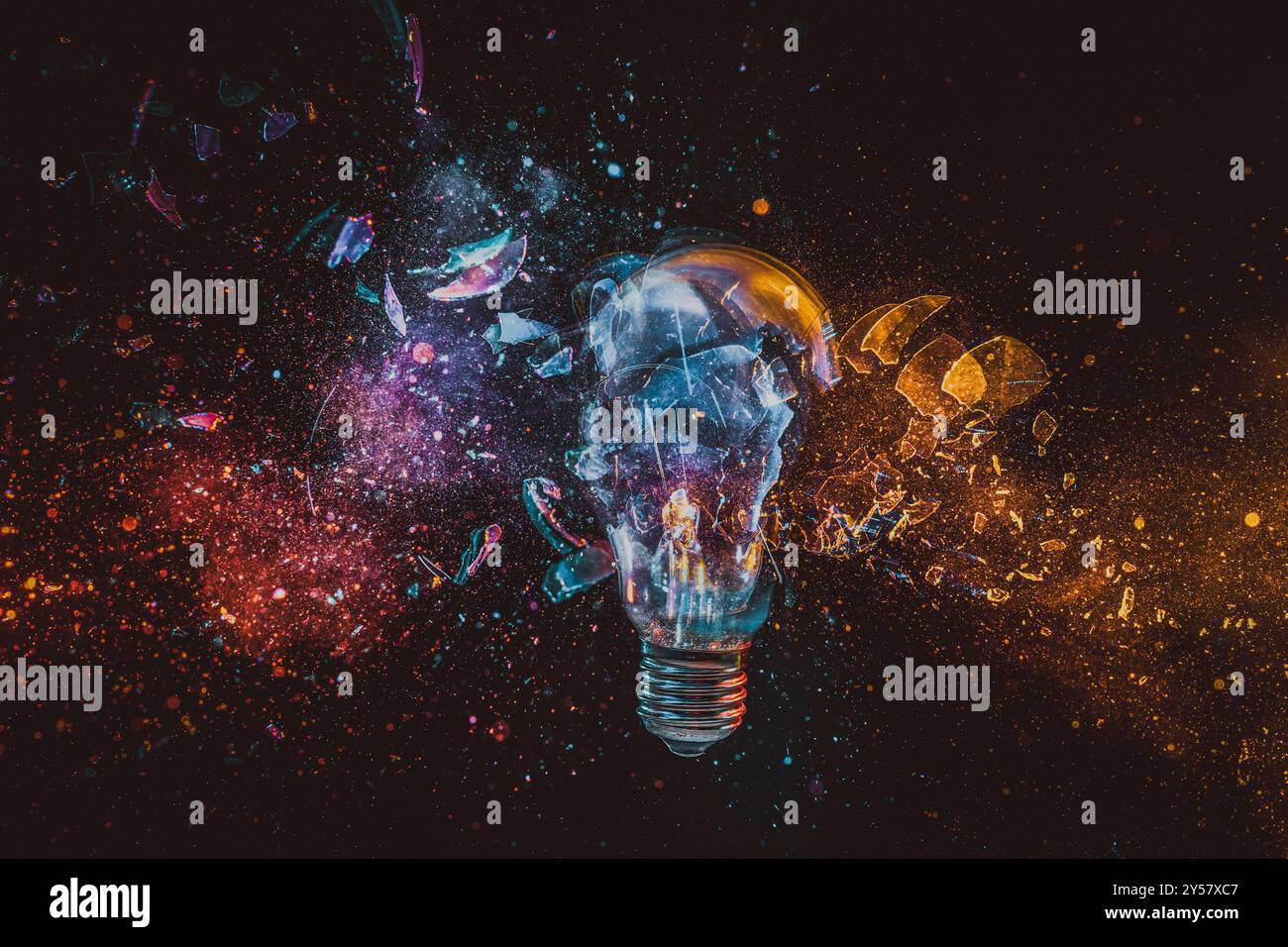 Destruction explosion hi-res stock photography and images - Alamy