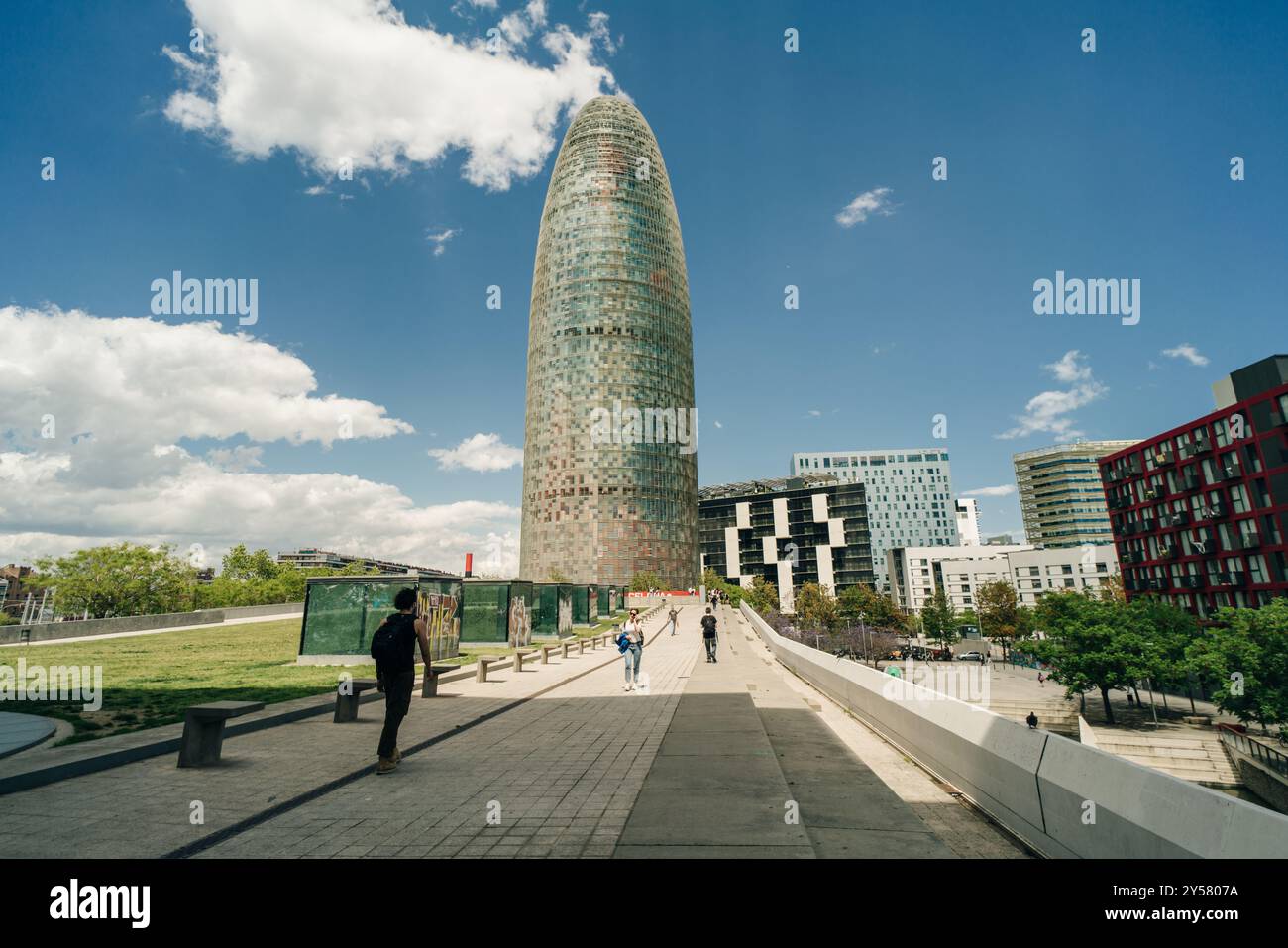 Torre Glories, formerly known as Torre Agbar, is a skyscraper in ...