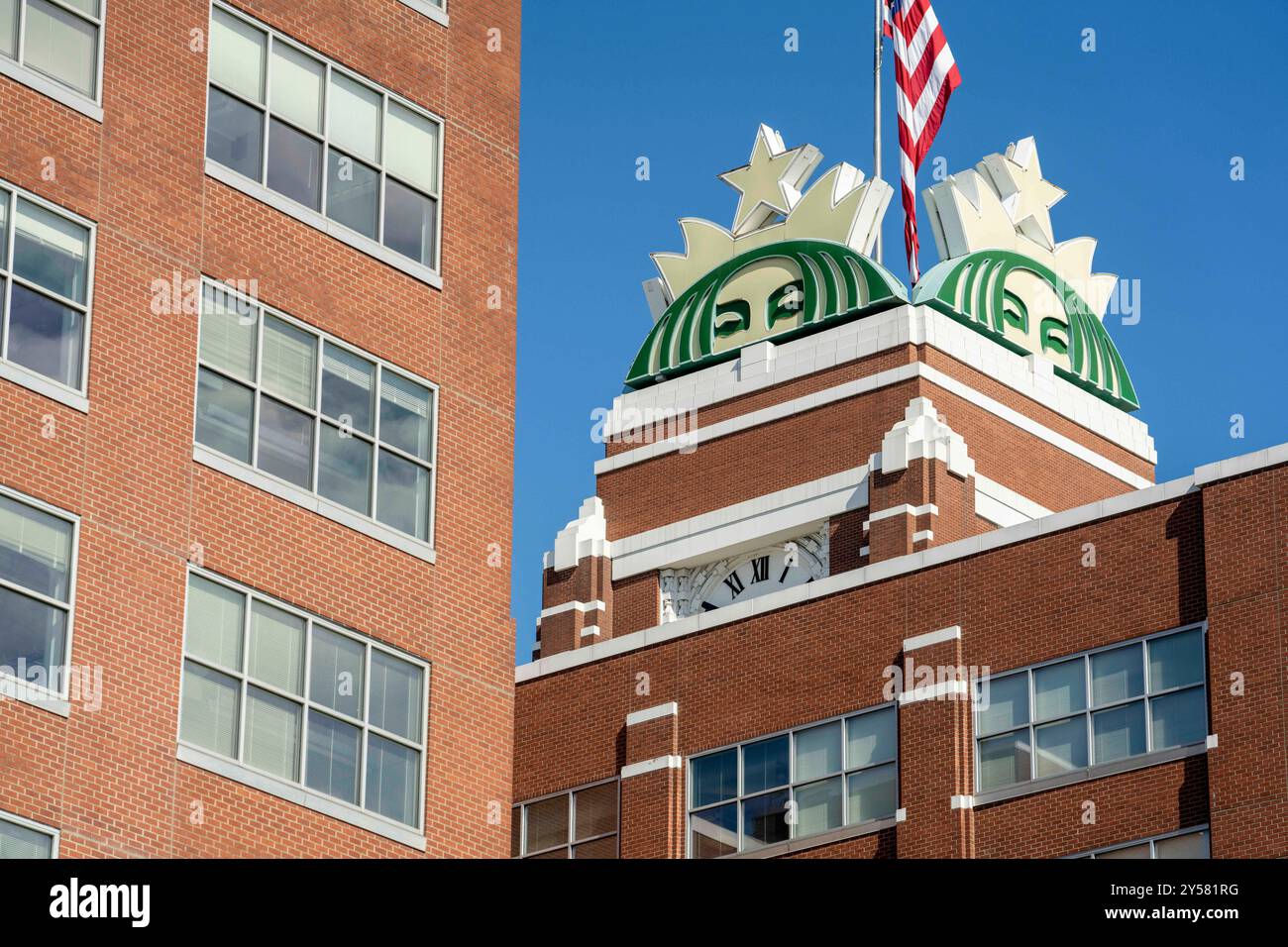 The starbucks corporate office headquarters hq hi-res stock photography ...