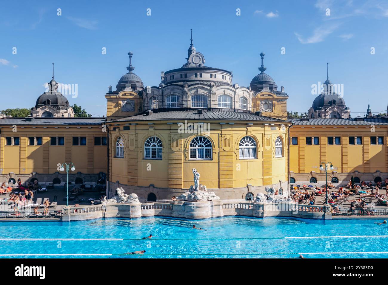 Szechenyi Thermal Bath, one of the largest bath complexes of Europe in ...
