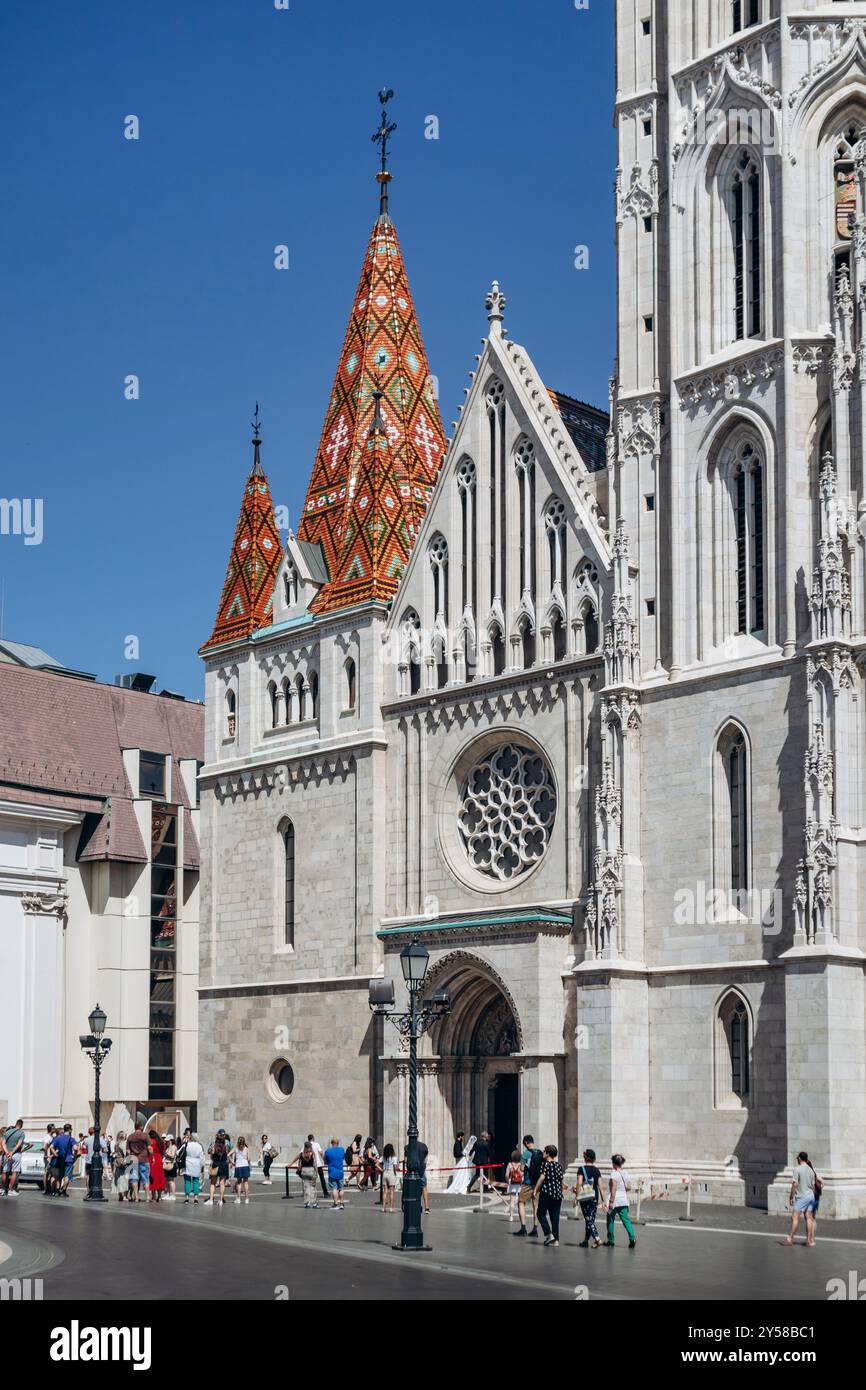 Budapest, Hungary - August 10, 2024: The Church of the Assumption of ...