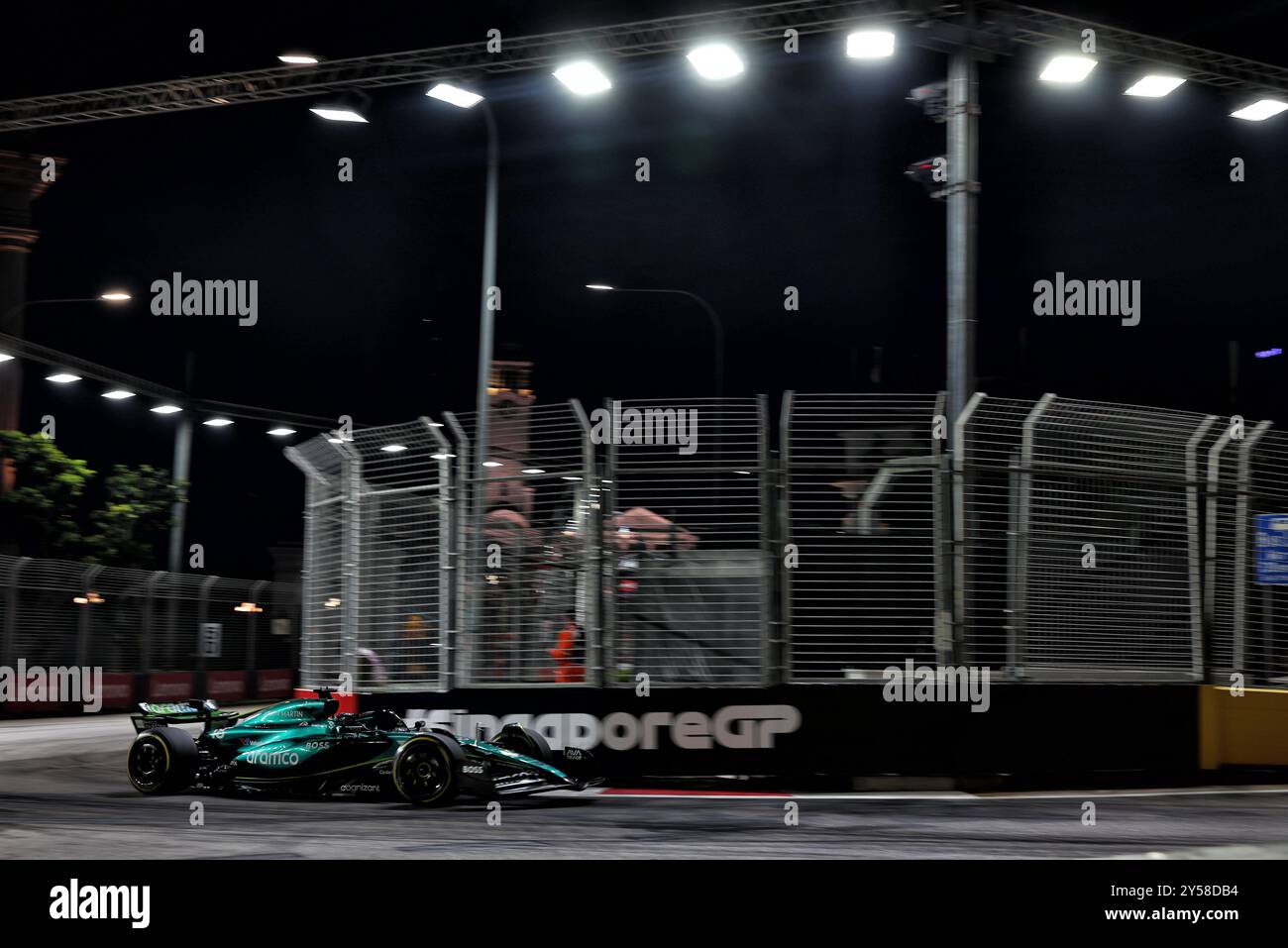 Singapore, Singapore. 20th Sep, 2024. Lance Stroll (CDN) Aston Martin ...