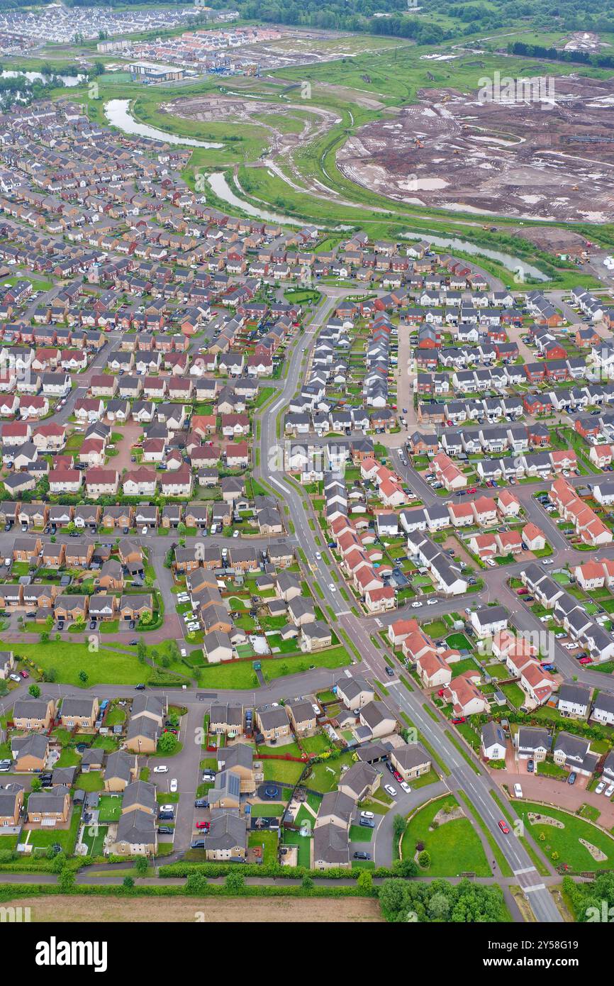 New housing development at Dargavel in Bishopton Stock Photo - Alamy