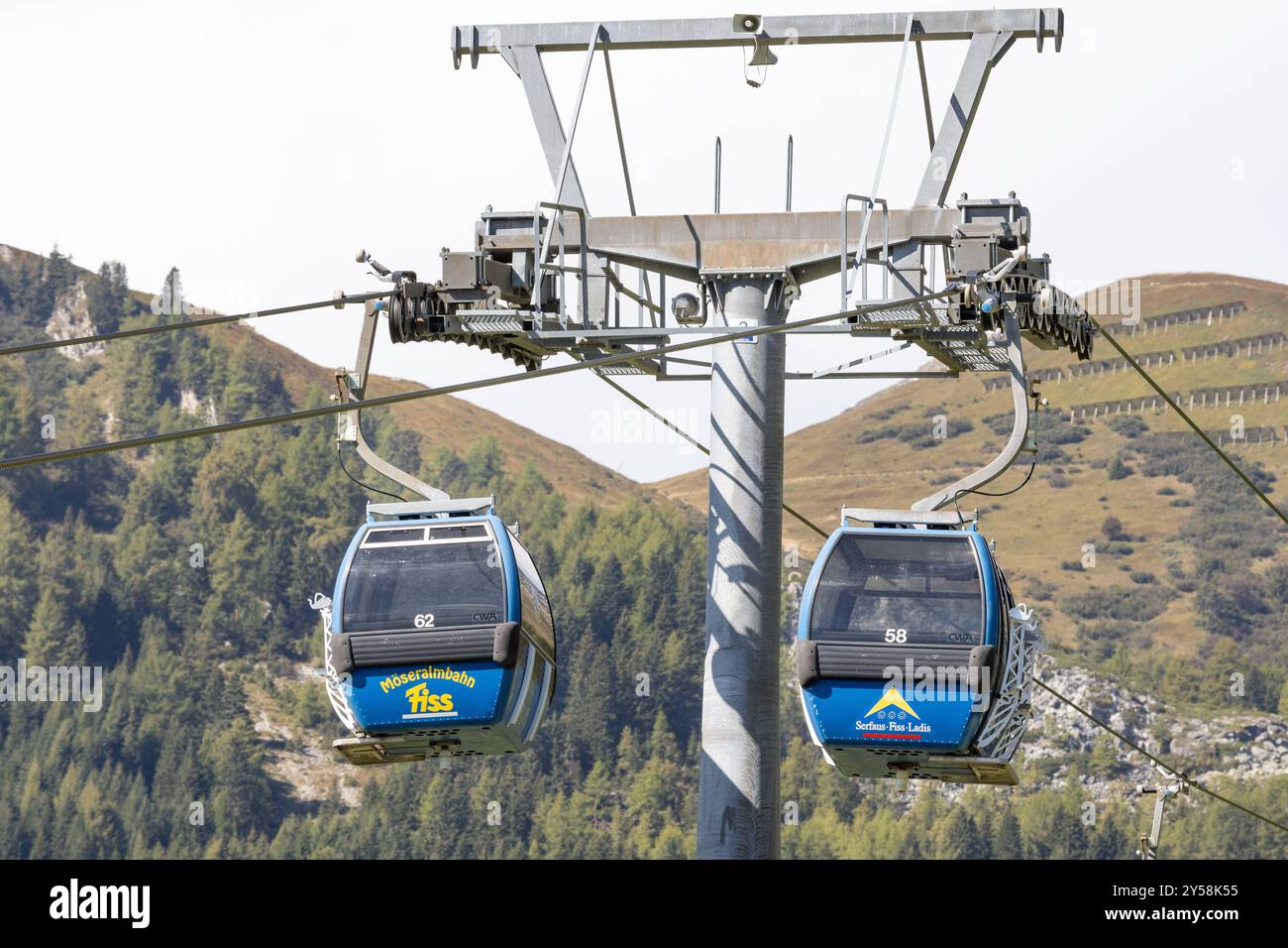 20.09.2024 / Fiss im Spätsommer, Tirol, Österreich / Bild: Möseralmbahn ...