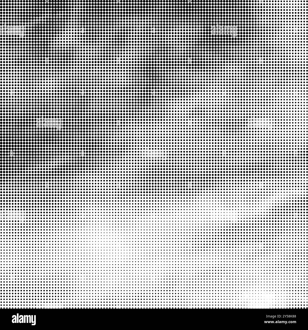 Vector Halftone Pattern. Set of Dots. Dotted Texture on White ...