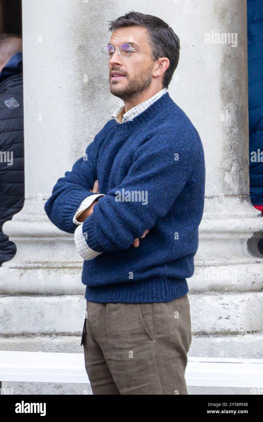 Anthony Bailey Commences Filming on Jurassic Park Stock Photo - Alamy