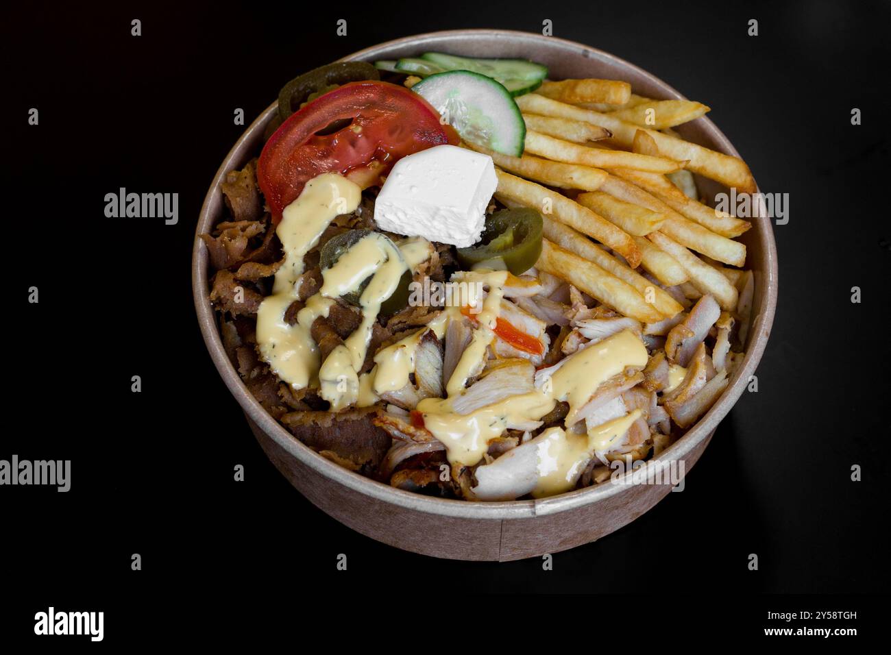 Doner kebab box hi-res stock photography and images - Alamy
