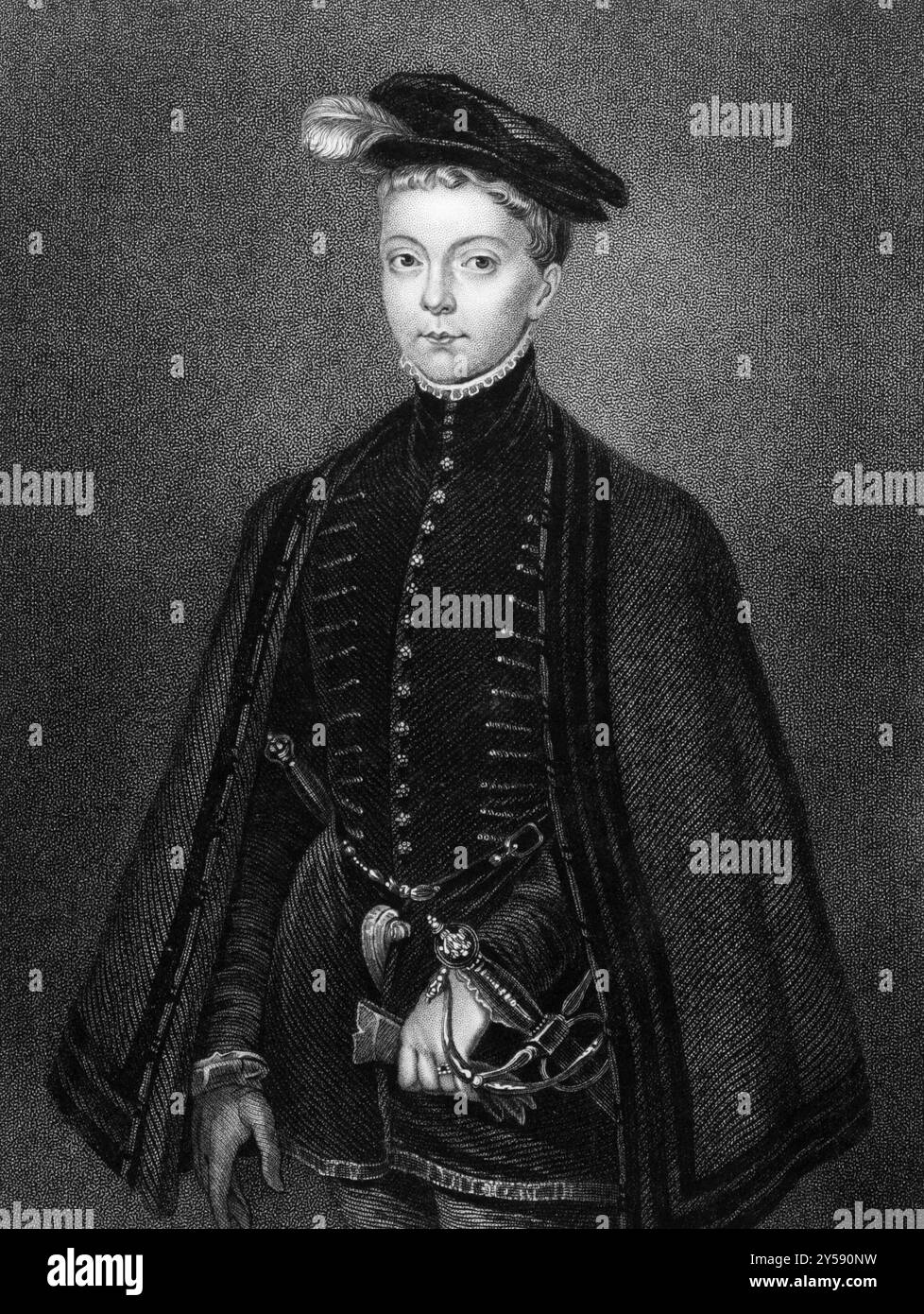 Henry lord darnley Black and White Stock Photos & Images - Alamy