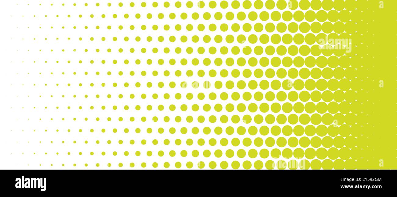 chartreuse yellow color halftone background. Vector illustration Stock ...