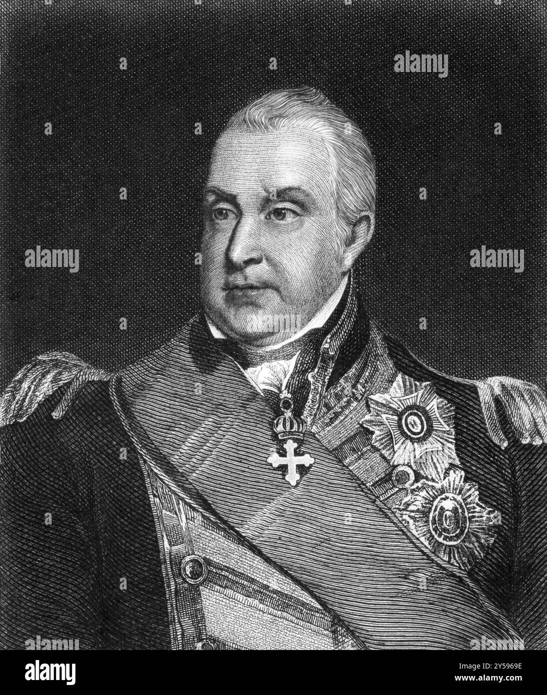 British naval officers illustrations Black and White Stock Photos ...