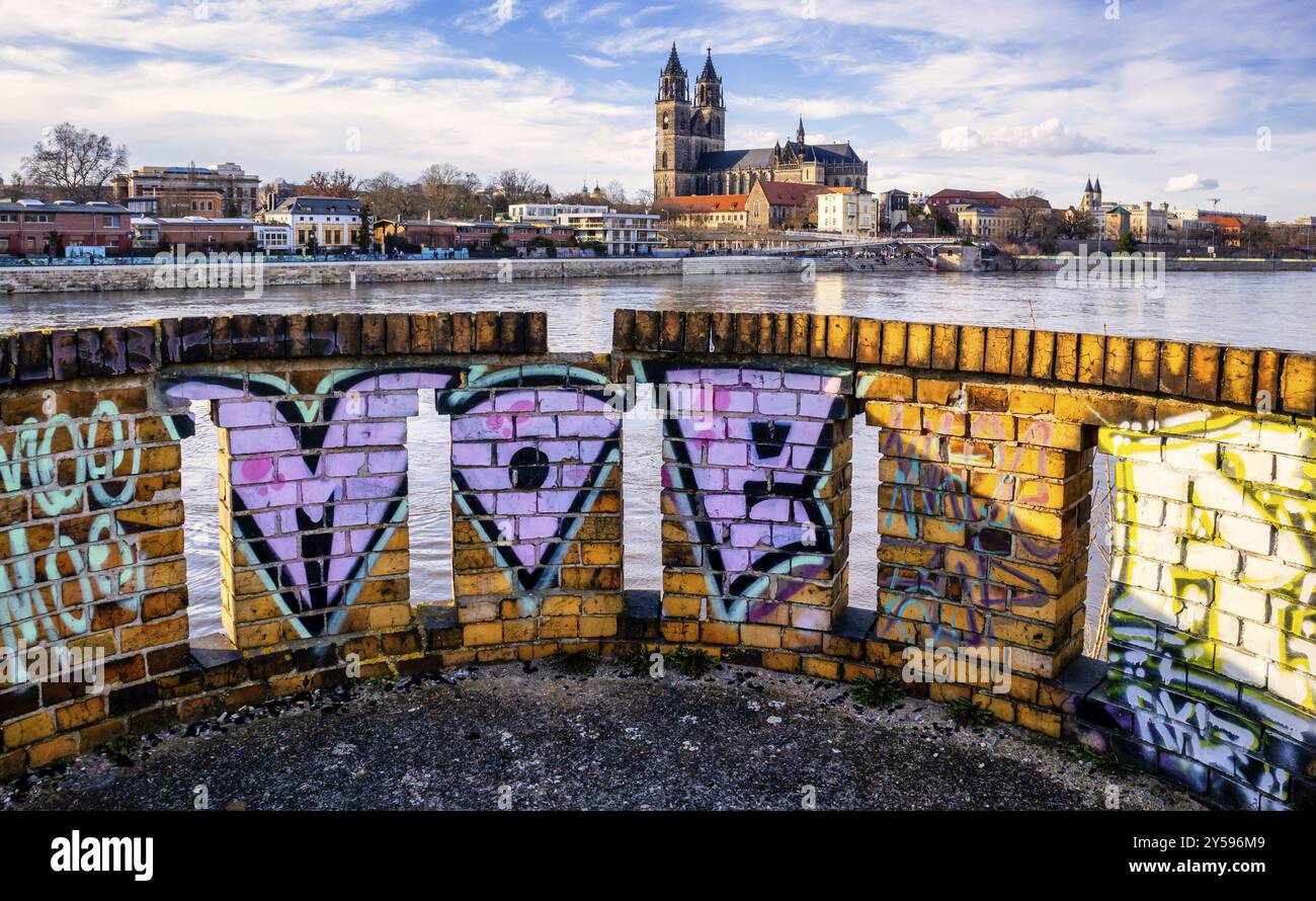Pictures from Magdeburg Capital of Saxony-Anhalt Stock Photo - Alamy