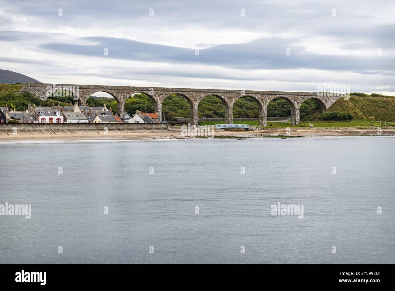 Cullen Viaduct, Cullen, Scotland, Aberdeenshire Stock Photo - Alamy