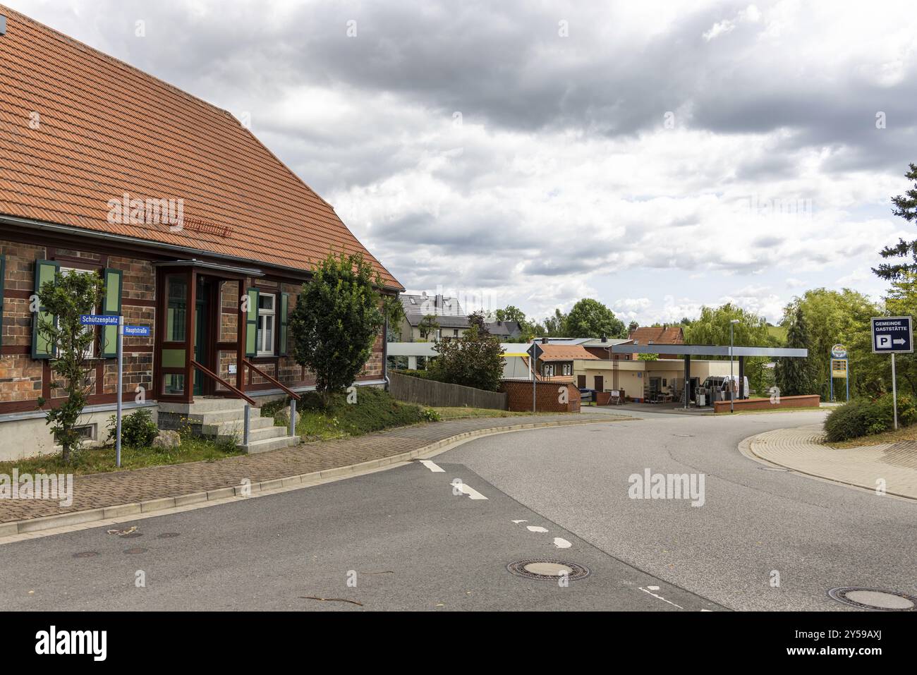 Pictures from Schielo im Harz City Harzgerode Stock Photo - Alamy
