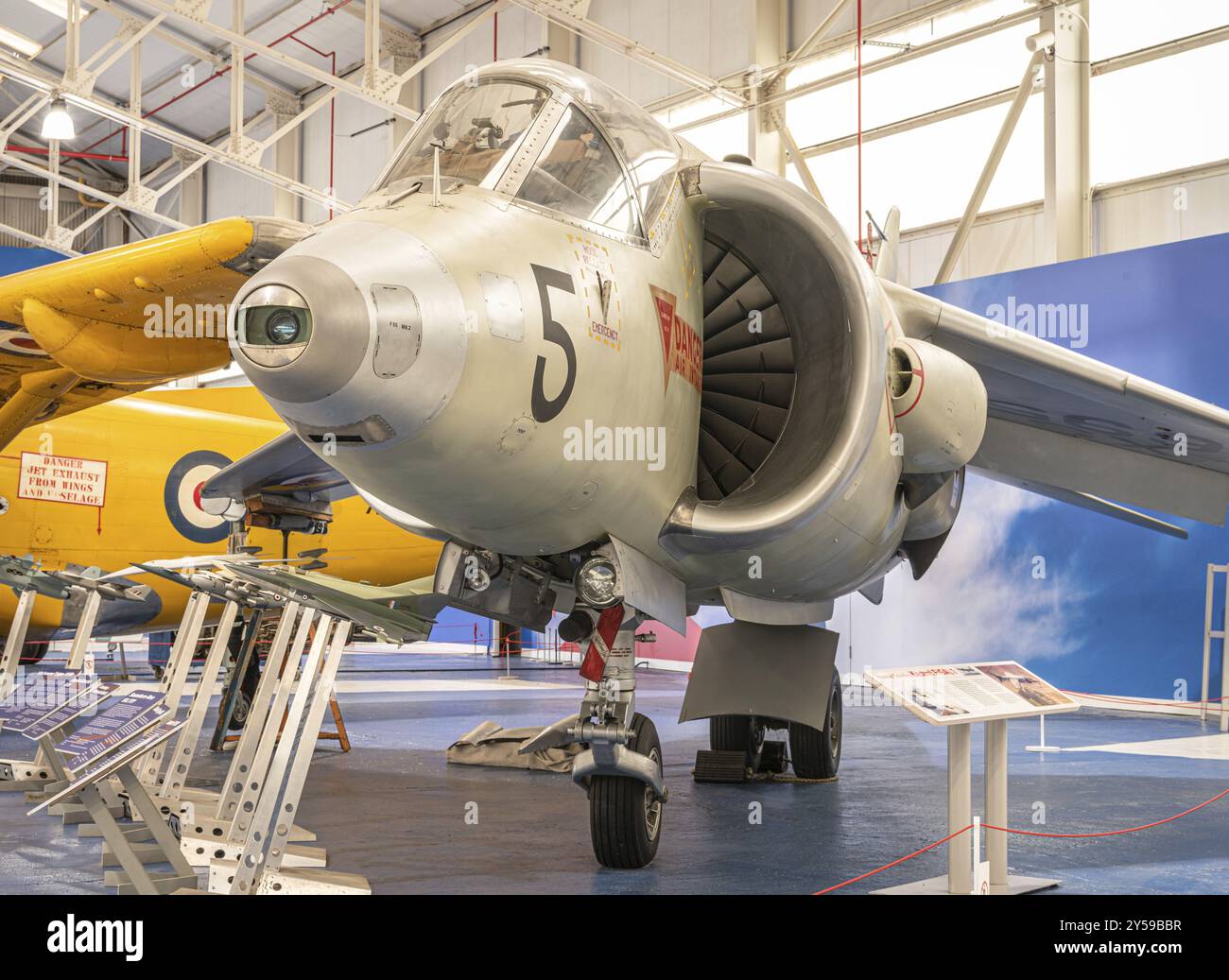 Hawker-Siddeley Kestrel FGA.1, Research Aircraft, RAF Museum, Cosford ...