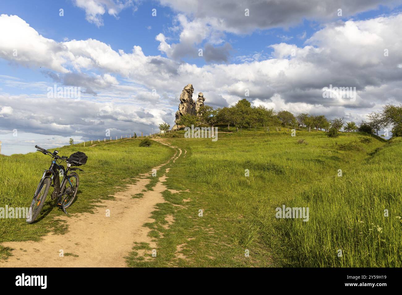 Nature experience Devil's Wall Harz near Thale hiking on the Devil's ...