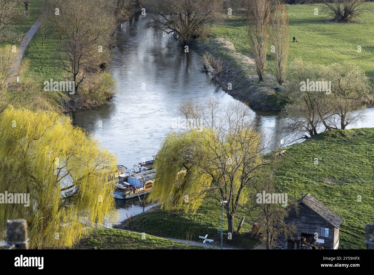 The confluence of the Saale and Unstrut rivers in Naumburg's ...