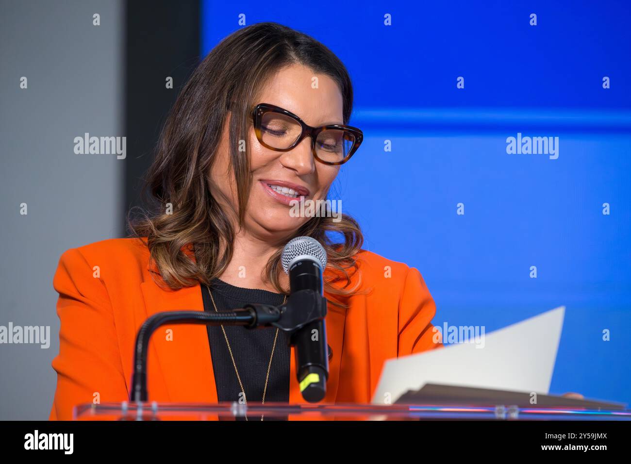 New York, United States. 19th Sep, 2024. Rosângela (Janja) Lula da ...