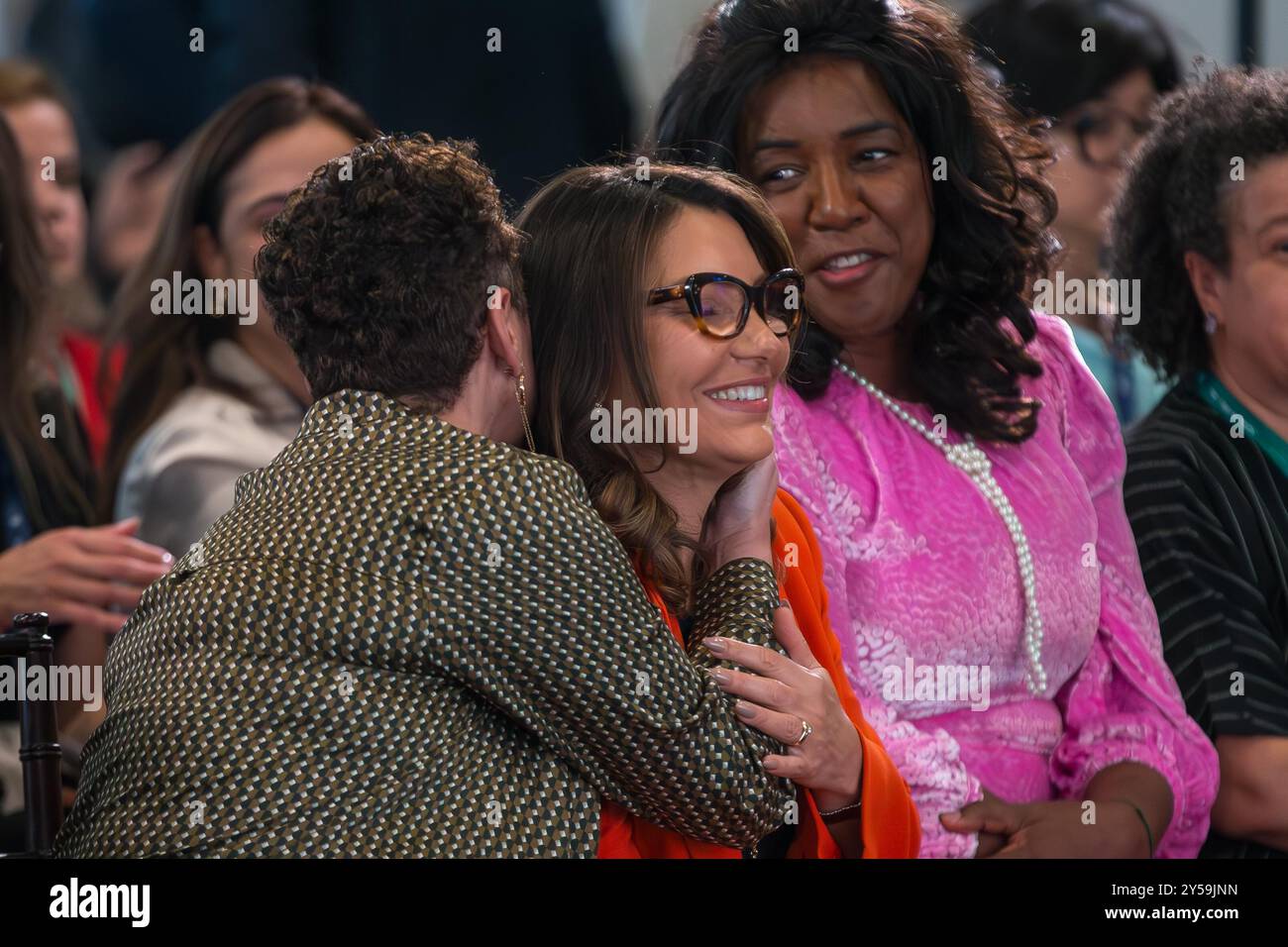 New York, Ny, USA. 19th Sep, 2024. RosÃ¢ngela (Janja) Lula da Silva ...