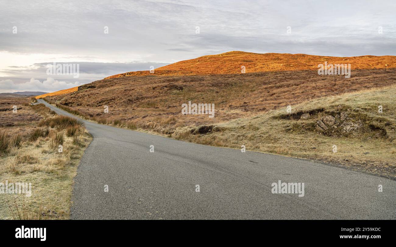 Early Morning on Alt Cnoc Nan Gillan Moorland, Isle of Skye, Scotland ...
