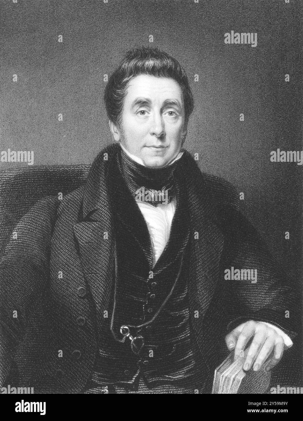 James Johnson (1777-1845) on engraving from the 1800s. Influential ...