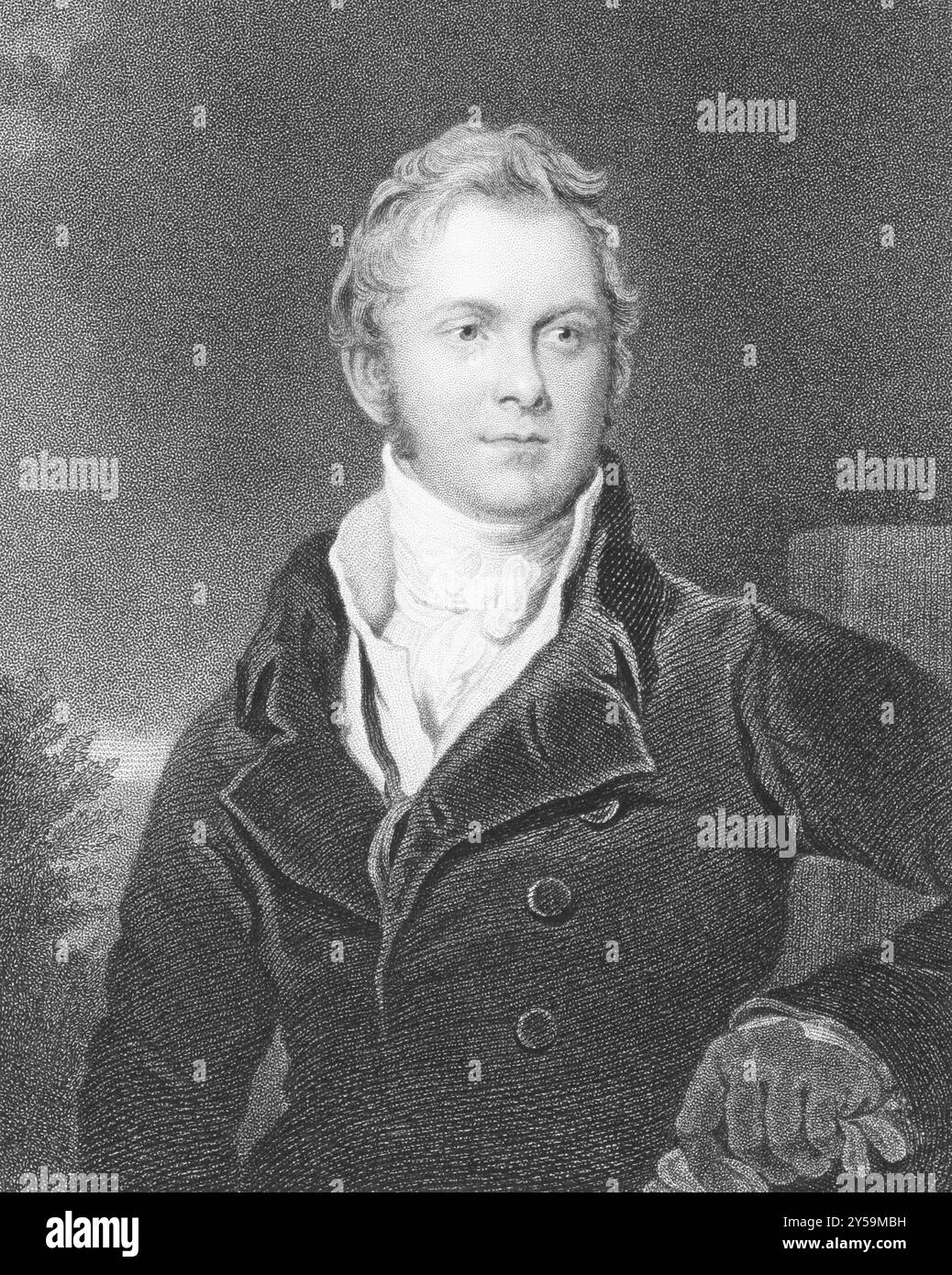 Frederick John Robinson (1782-1782) on engraving from the 1800s. 1st ...