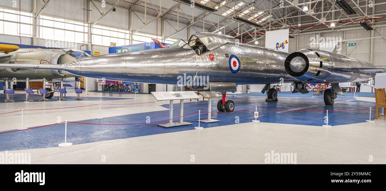 Bristol Type 188, Research Aircraft, RAF Museum, Cosford Stock Photo ...