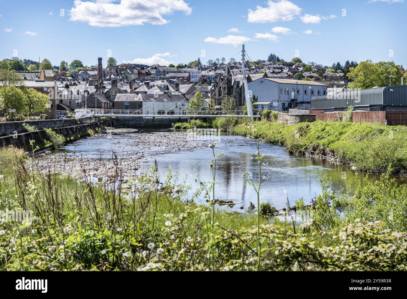 River teviot hawick hi-res stock photography and images - Alamy