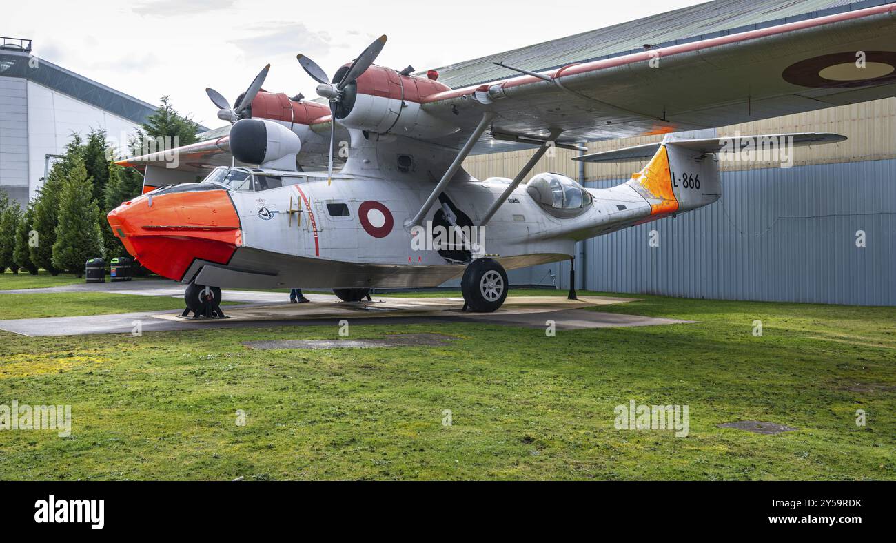 Consolidated PBY-6A Catalina at RAF Museum, Cosford Stock Photo - Alamy